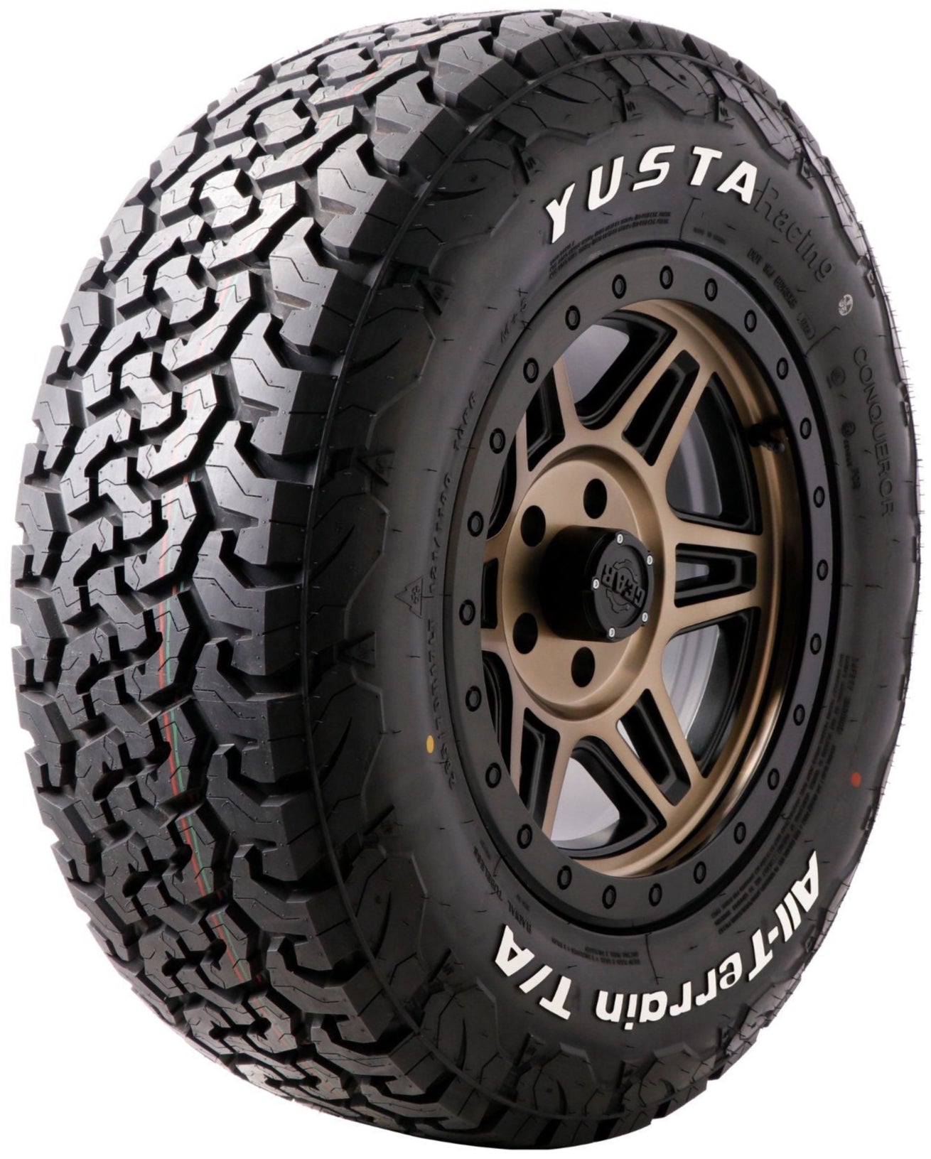 35X12.50R17 YUSTA CONQUEROR ALL TERRAIN 125Q LT | TusLLantasMX
